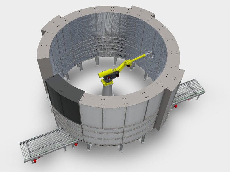 The Hive Robotic Vertical Panel Management System